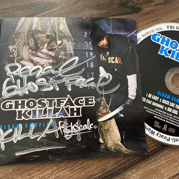 Def Jam, Wu Tang Clan | Media | Rare Ghostface Killah Autographed Cd ...